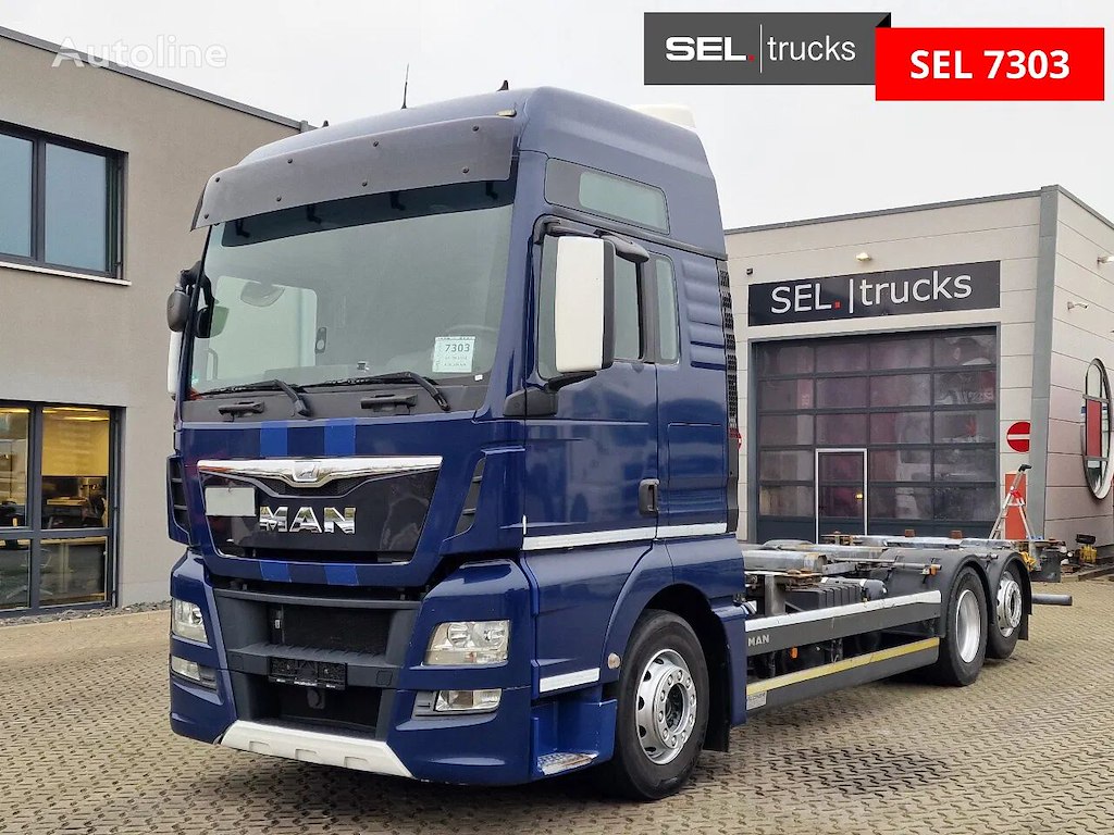 MAN TGX 26.440 6X2-2 LL ZF Intarder / Liftachse vozilo za prevoz kontejnera