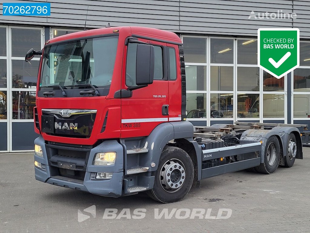 MAN TGS 26.320 6X2 ADR Lift+Lenkachse Euro 6 vozilo za prevoz kontejnera