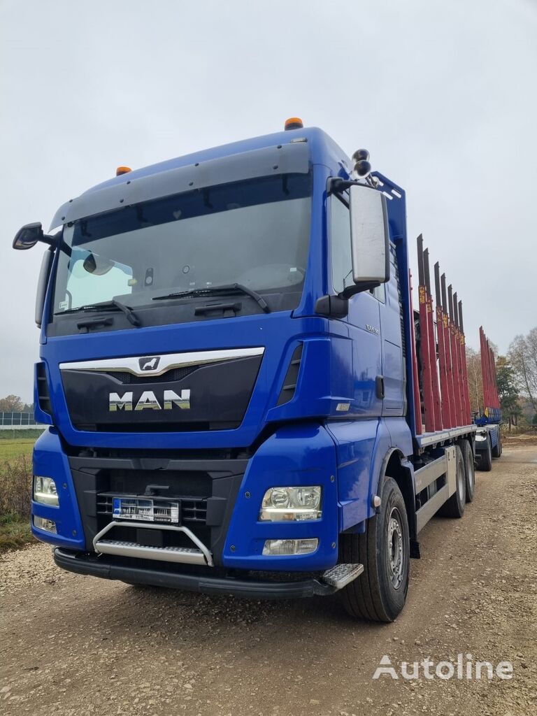 MAN TGX 26.580 kamion za prevoz drva