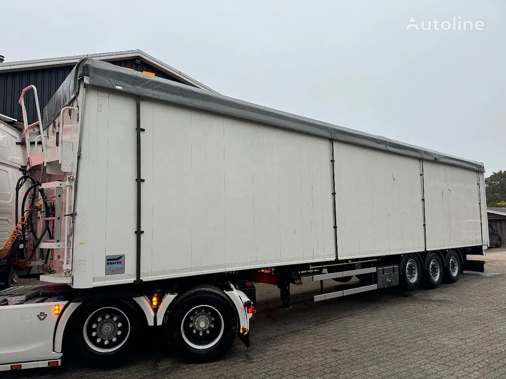 Knapen Trailers K100 92m3 Cargo Floor Liftachse SAF Scheibenbremsen poluprikolica sa pokretnim podom