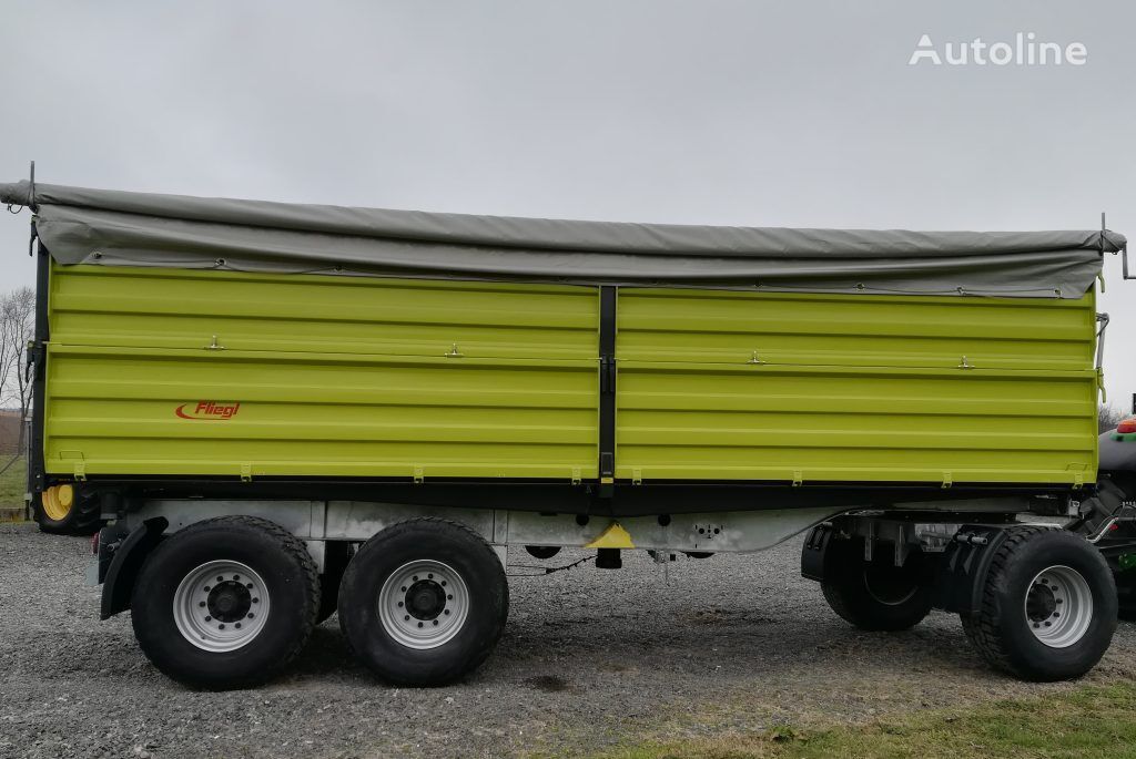 Nova DDK 240 Three-axle three-way tipping trailer 7200 mm prikolica kiper