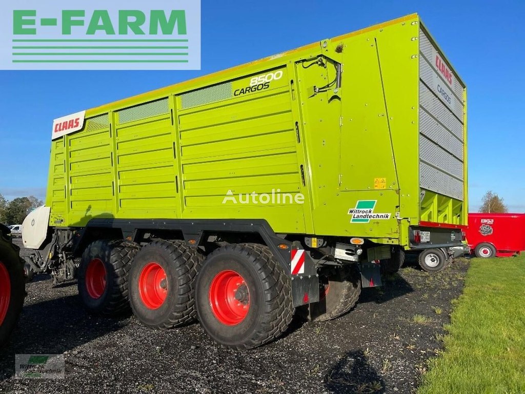 Claas cargos 8500 tridem prikolica platforma