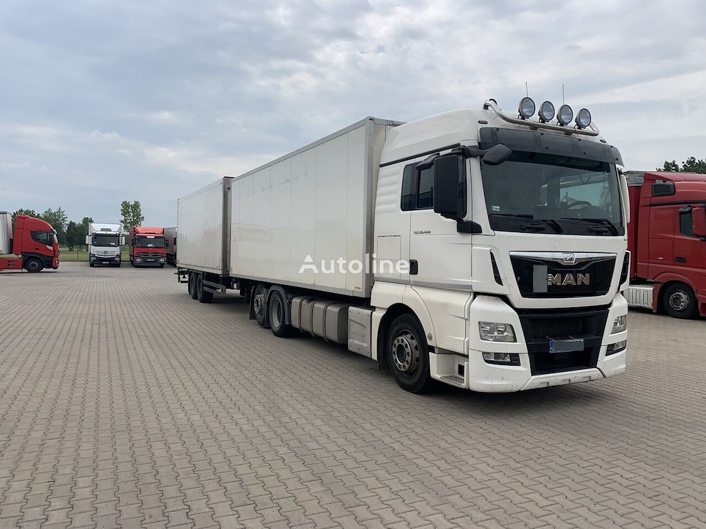 MAN TGX 26.440 izotermni kamion + izotermna prikolica