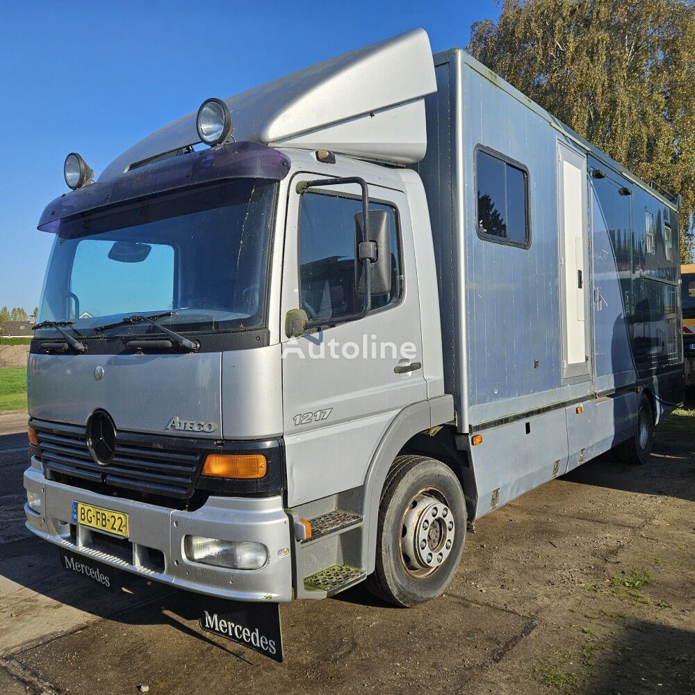 Mercedes-Benz Atego 1217 L 4x2 Horse transport Dutch Truck kamion za prevoz konja