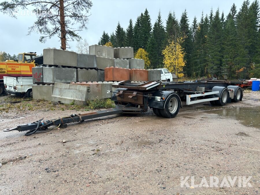 Prodaje se SLP Lastväxlarflak Slp prikolicu za kontejnere na aukciji