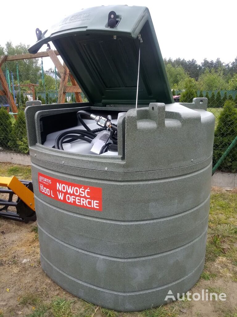 Novi Diesel fuel tank 1500 liters ON Fortis, double-walled rezervoar za skladistenje goriva