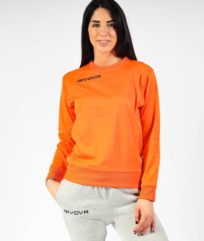 MAGLIA POLARFLEECE G/COLLO GIVOVA ONE ARANCIO Tg. M