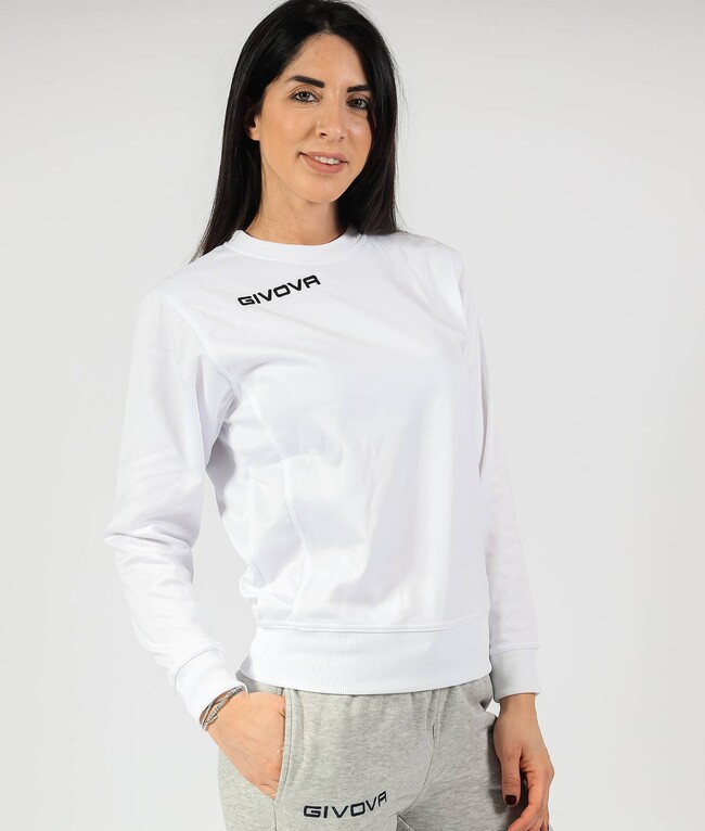 MAGLIA POLARFLEECE G/COLLO GIVOVA ONE BIANCO Tg. L