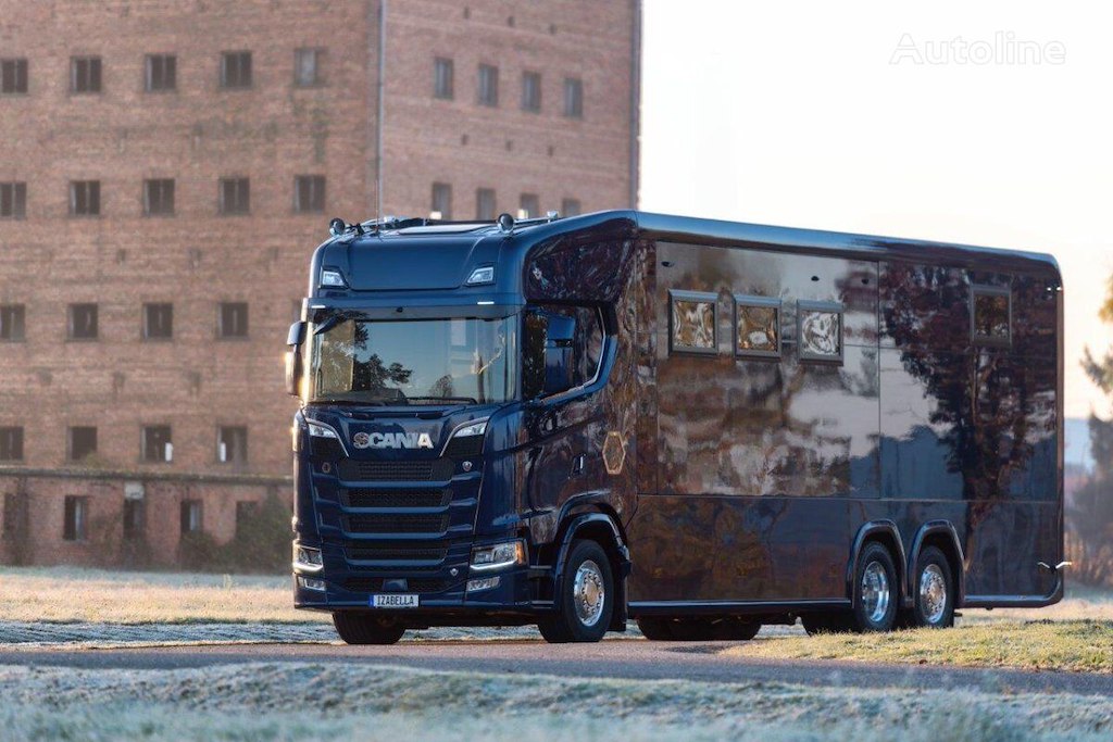 Nova Scania Andere Izabella Scania S590 Luxuswohnmobil,1x Slide out, PKW Gar kuća na točkovima