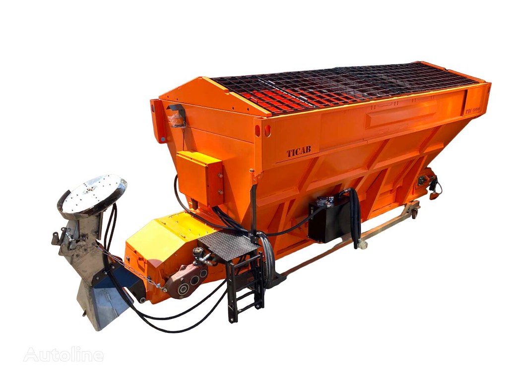 Nova Ticab Salt Spreader \ Salt spreader for trucks 6,9 m³,Factory Direct karoserija posipača peska