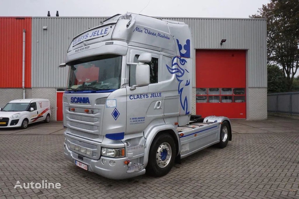 Scania R450 / ENGINE RUNNING / RETARDER / HYDRAULICS / DOUBLE TANK / FU tegljač nakon udesa