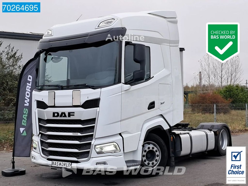 DAF XF 480 4X2 Megas 2xTanks LED ACC Euro 6 tegljač