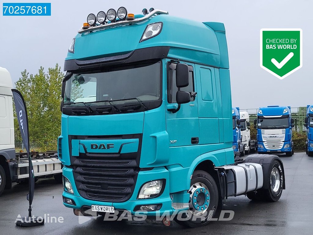 DAF XF 480 4X2 SSC Intarder Hydraulik Alcoa Standklima ACC LED tegljač