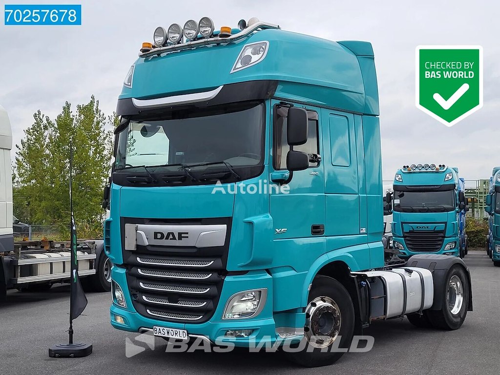 DAF XF 480 4X2 SSC Intarder Hydraulik Alcoa Standklima ACC LED tegljač