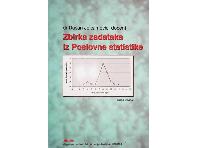 Dušan Joksimovic ➡️Zbirka zadatka iz poslovne statisike