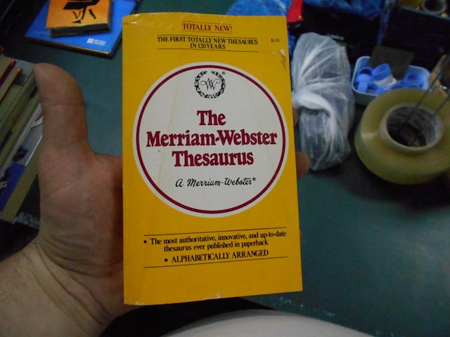 Merriam Webster`s Thesaurus