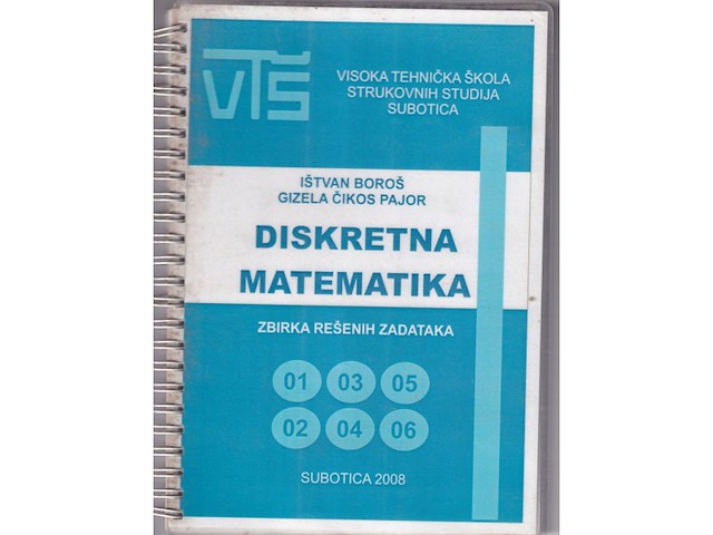 DISKRETNA MATEMATIKA ZBIRKA REŠENIH ZADATAKA