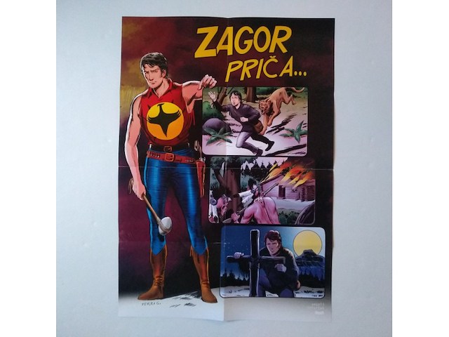 Zagor priča - Poster VČ original