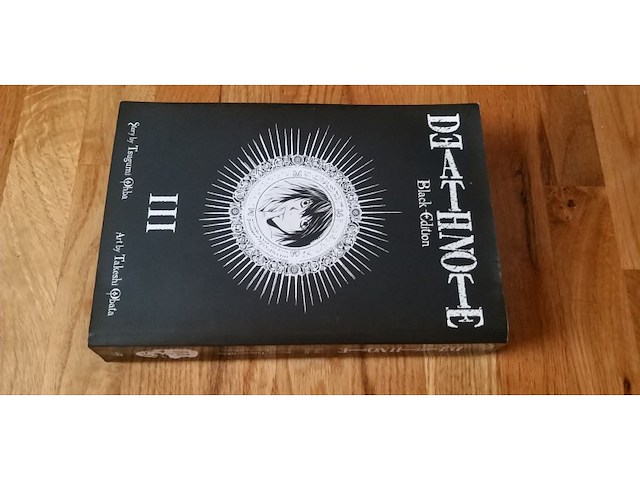 Death Note manga Black Edition book III