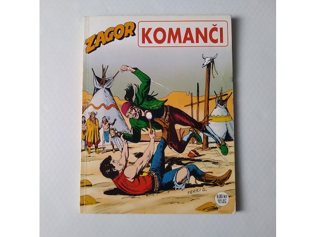 Zagor SD 26 - Komanči