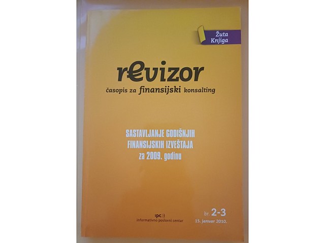 REVIZOR, ČASOPIS ZA FINANSIJSKI KONSALTING