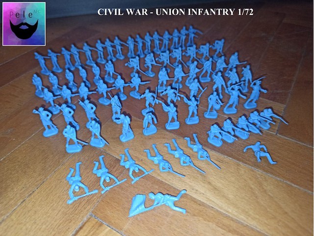 Makete vojnici - Civil War Union Infantry 1/72