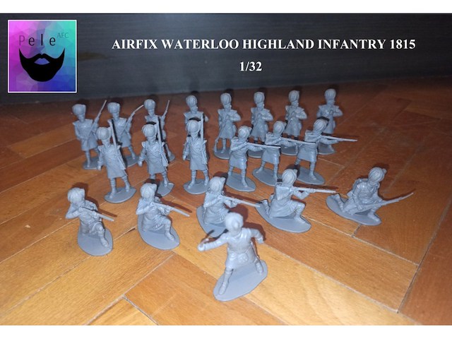 Airfix vojnici - Waterloo Highland Infantry 1815. 1/32