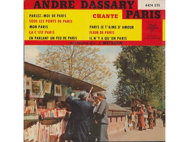 André Dassary – Chante Paris 7` SINGL EP