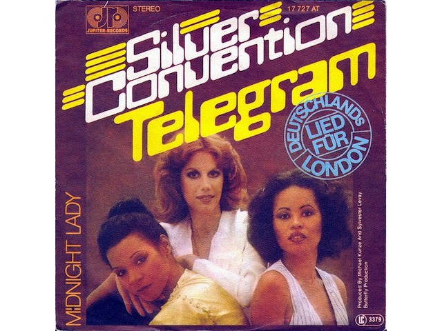 Silver Convention – Telegram / Midnight Lady 7` SINGL