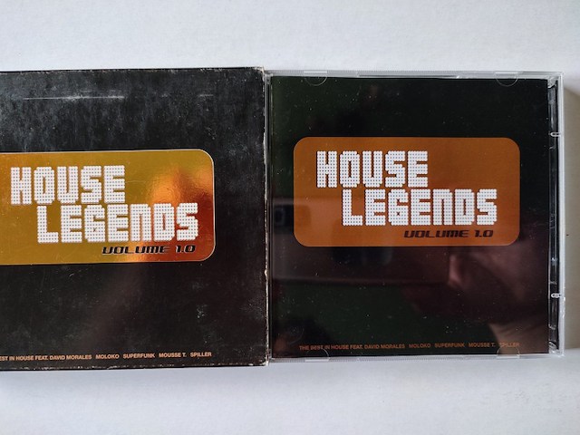 Various ‎– House Legends Volume 1.0 -2CD*