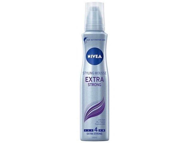 `NIVEA` Hair Care Styling Mousse Extra Strong - NOVO