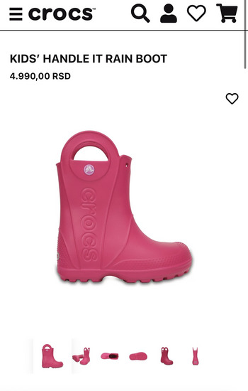 Crocs cizmice