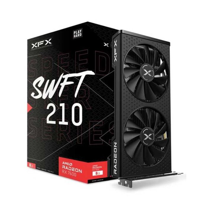 Grafička kartica XFX AMD Radeon RX 7600 8GB SPEEDSTER SWFT 210 Core