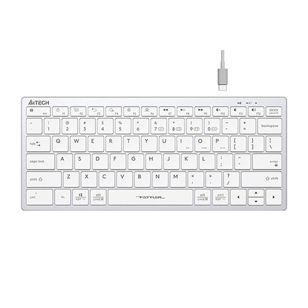 Bežična tastatura FBX51C FStyler membranska US A4 Tech TAS01236