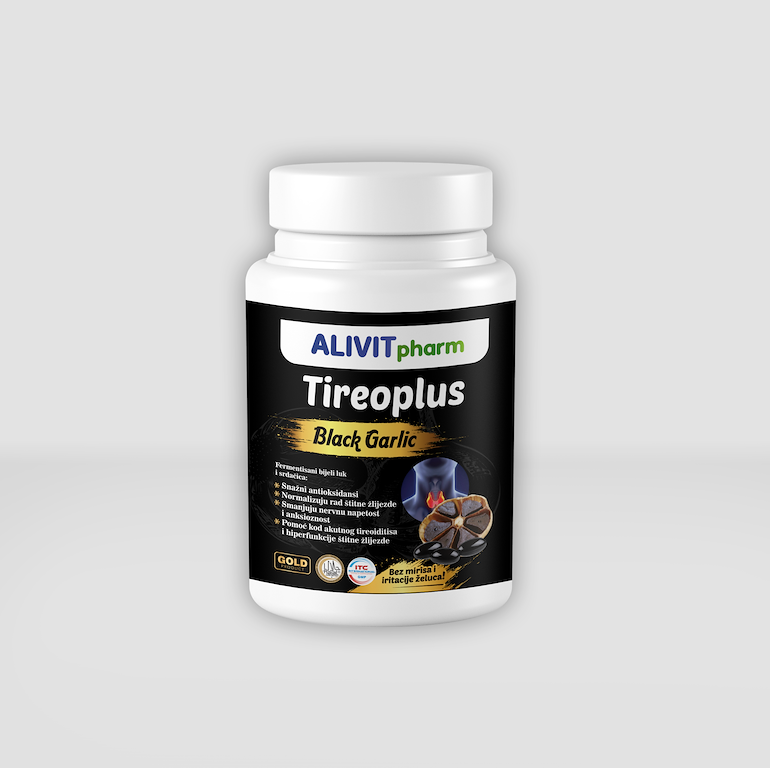 BLACK GARLIC TIREOPLUS 90 kapsula