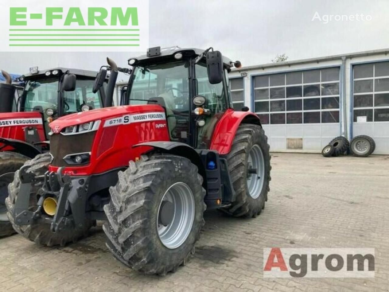 Massey Ferguson gebr. allradsc traktor točkaš