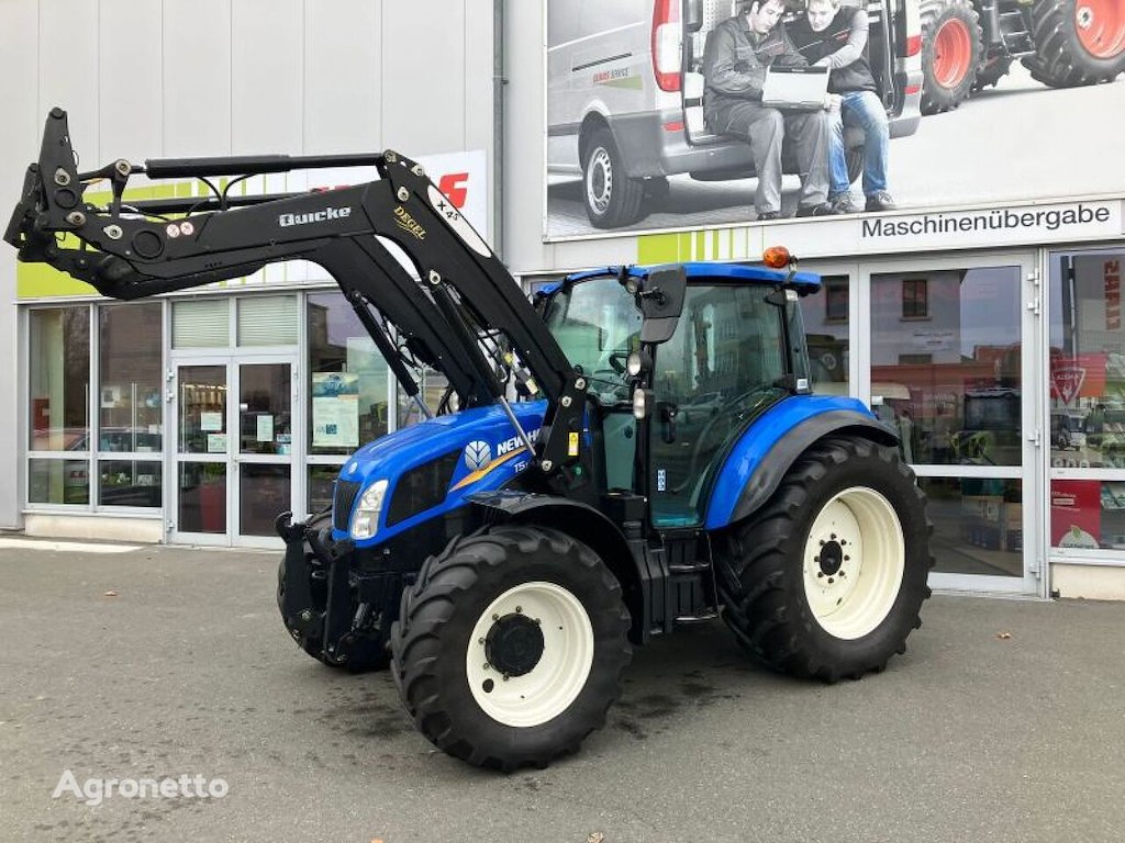 New Holland T5.95 INKL. FKH UND QUICKE X4S traktor točkaš