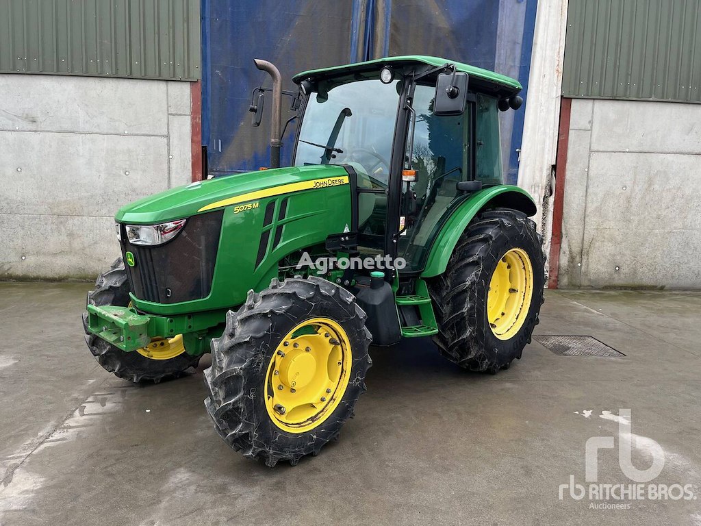 Prodaje se John Deere 5075M traktor točkaš na aukciji