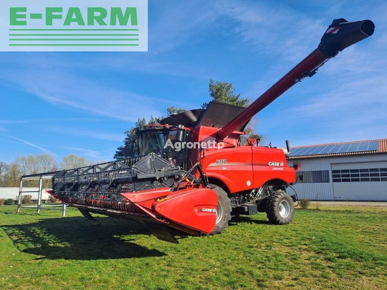 Case IH af6150, x-flow kombajn za žito