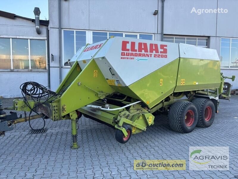 Prodaje se Claas Quadrant 2200 RC balirku za četvrtaste bale na aukciji