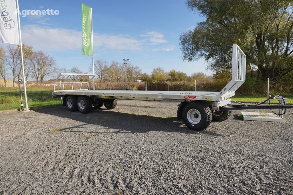 Nova Three-axle flatbed trailer DPW 180 B prikolica za seno