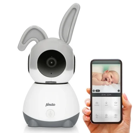 Alecto Smart Baby 10 Bebi kamera Wi-Fi White Grey