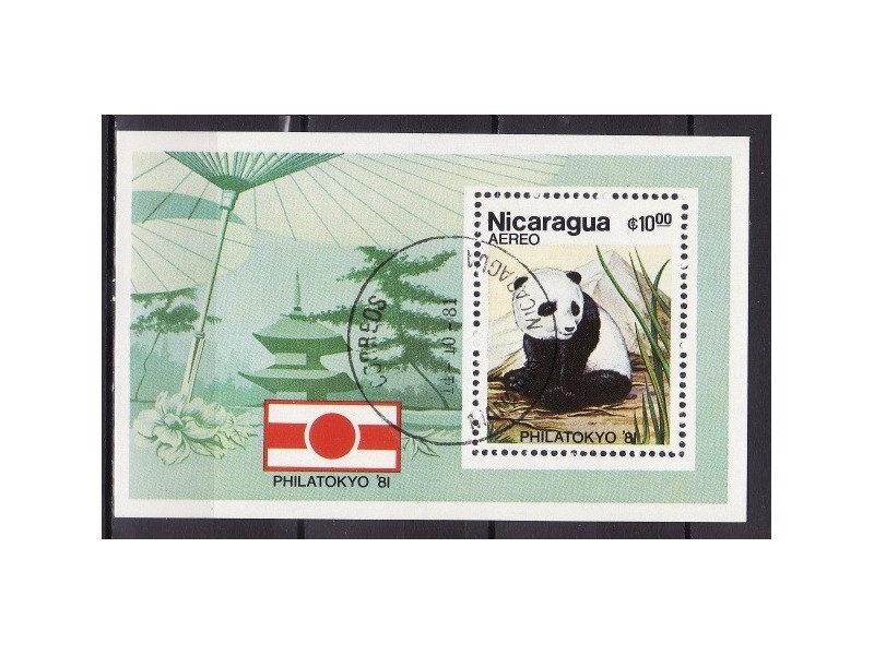 Nikaragva - Bl panda 1981.