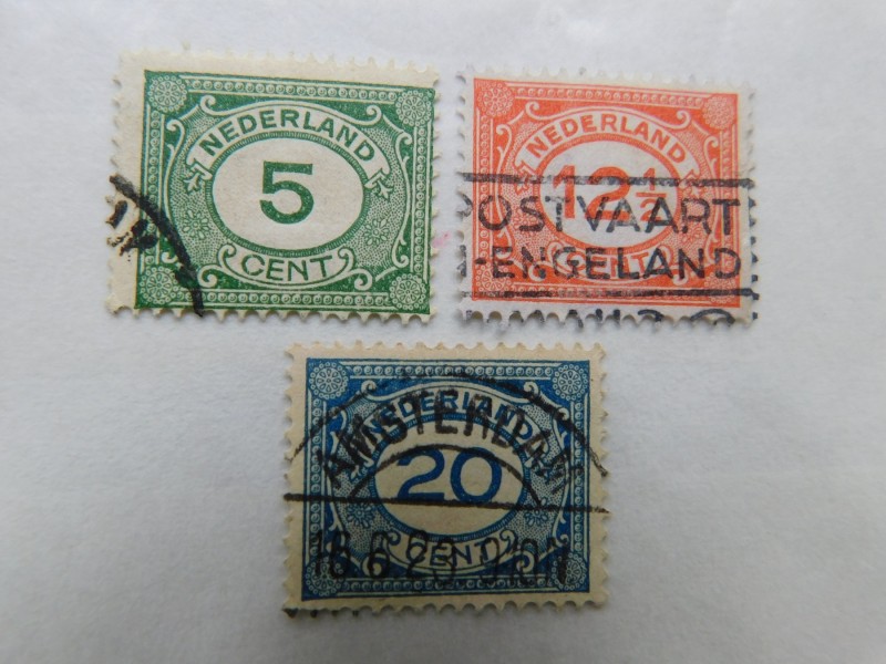 NEDERLAND 1921 KOMPLET SERIJA