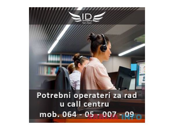 Potrebni operateri za rad u call centru