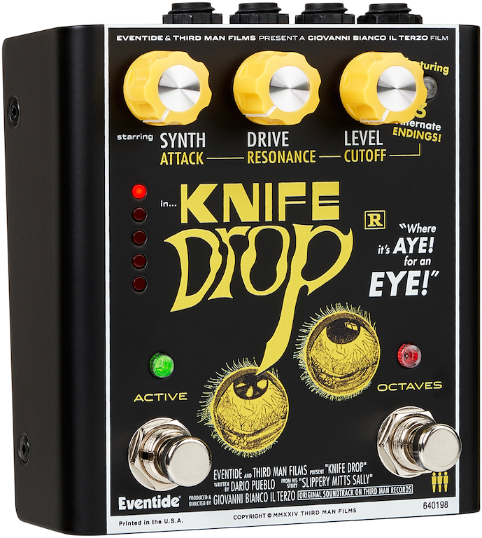 Eventide Knife Drop gitarska synth-fuzz pedala