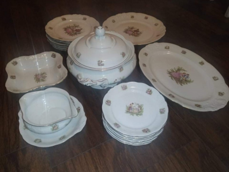 Walbrzych porcelanski set