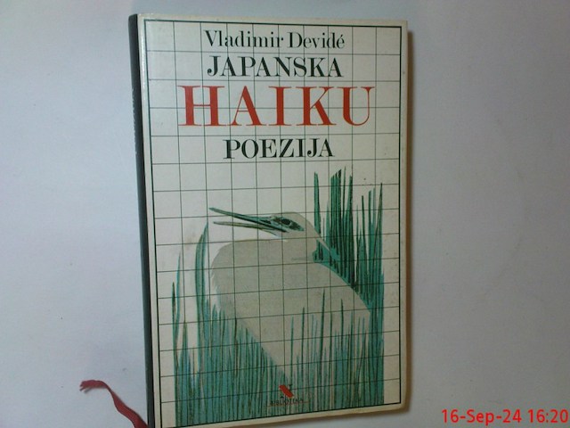 VLADIMIR DEVIDE -  JAPANSKA HAIKU POEZIJA