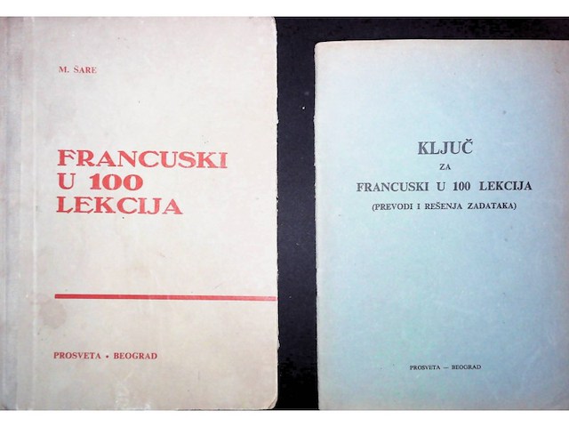 Milan Šare ➡️ Francuski u 100 lekcija ➡️ 1962g