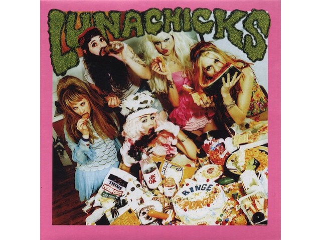 Lunachicks – Binge And Purge  Pink Vinyl